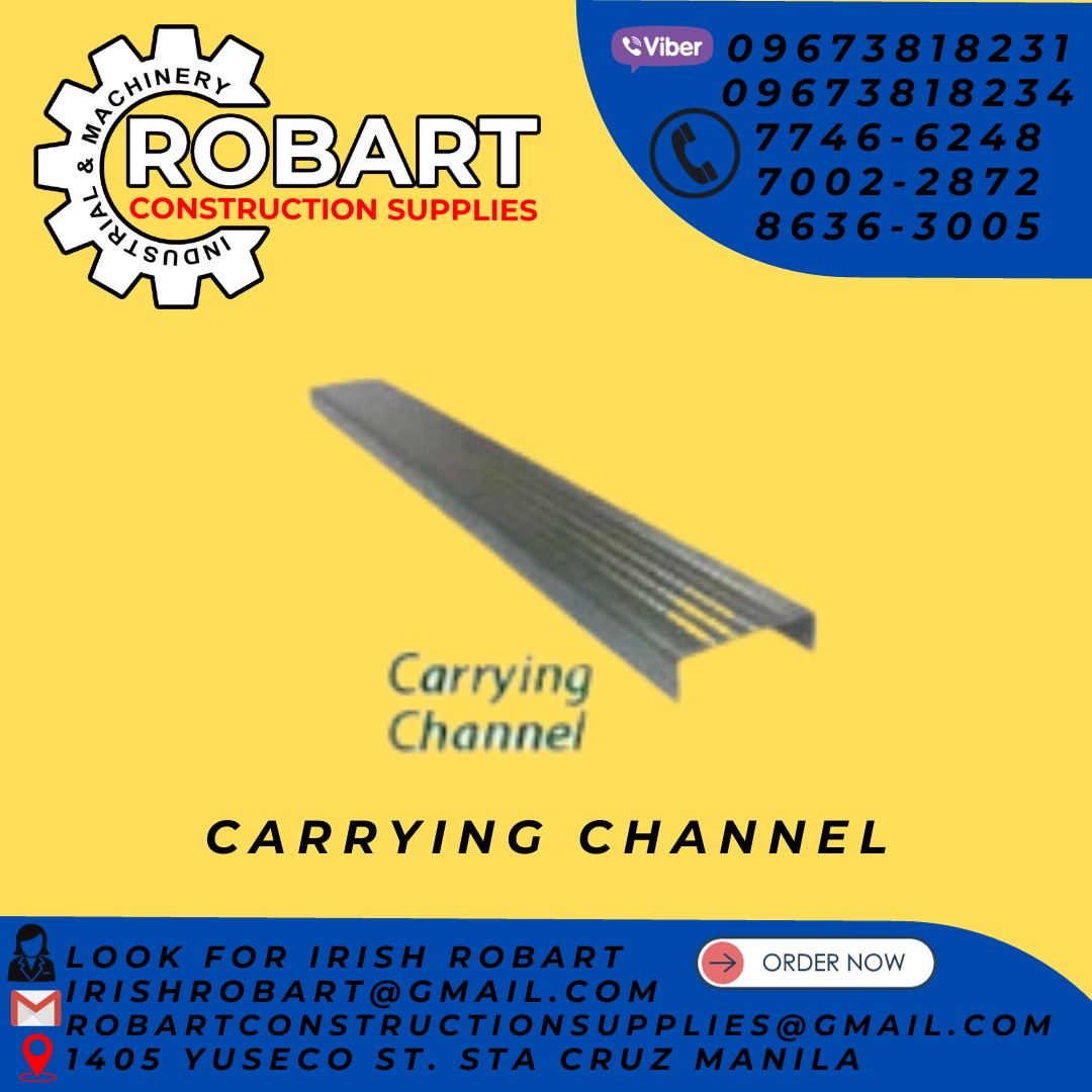 carrying channel, Commercial & Industrial, Construction Tools ...