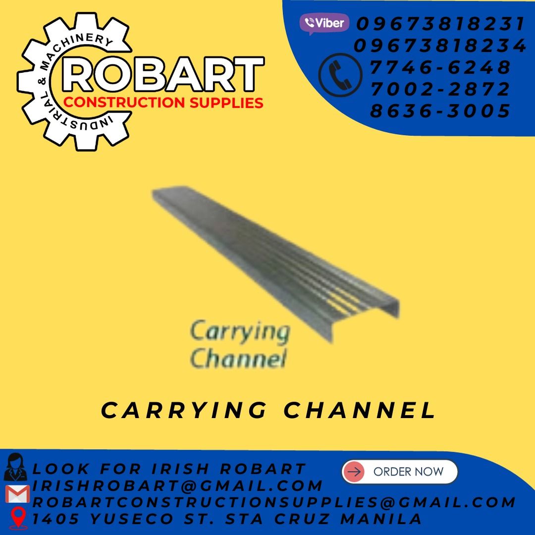 carrying channel, Commercial & Industrial, Construction Tools ...