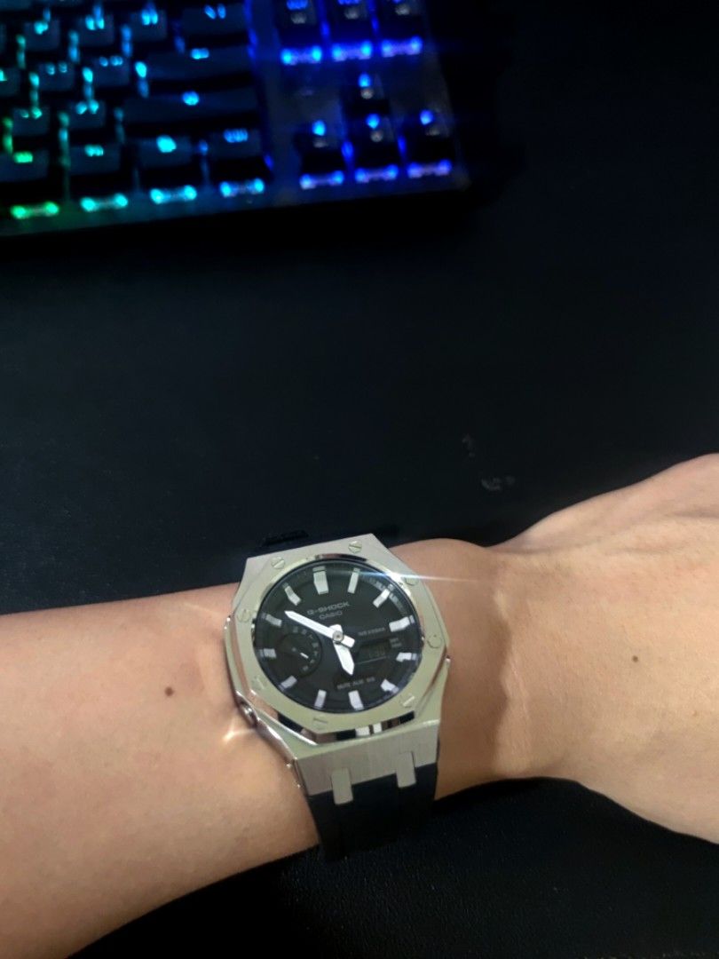 Casio Oak Gshock Mod GA2100, Men's Fashion, Watches & Accessories ...