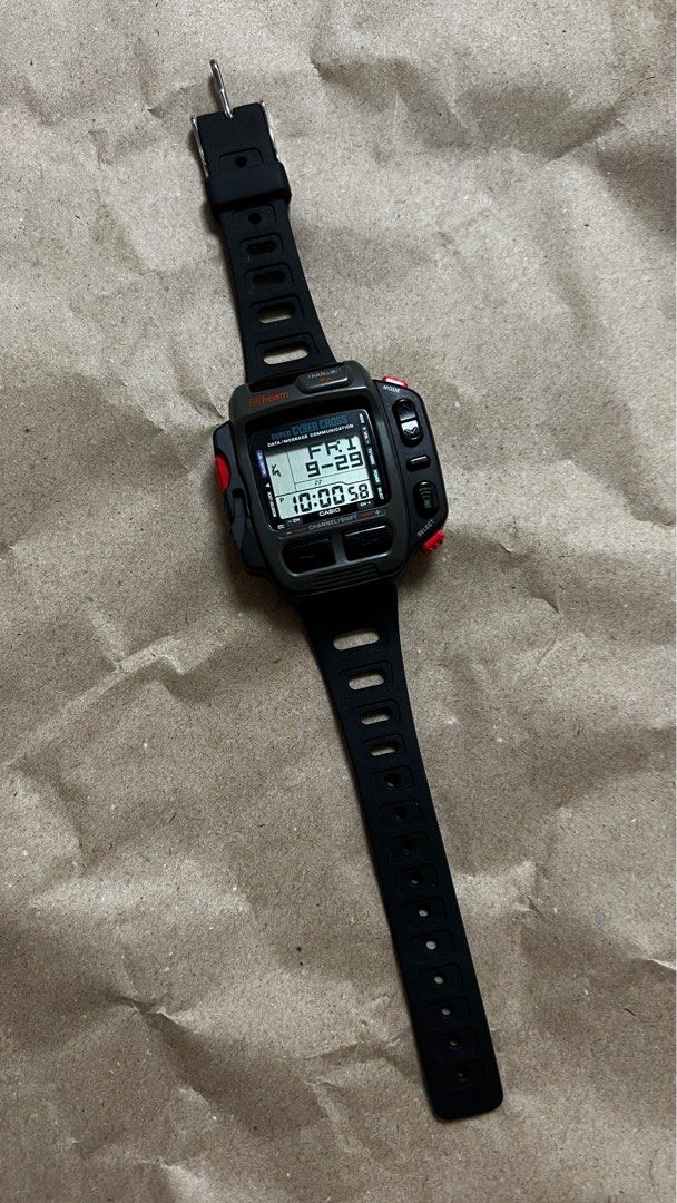 Casio Super Cyber Cross JG-200 Vintage Digital Watch Tested Working, 名牌 ...