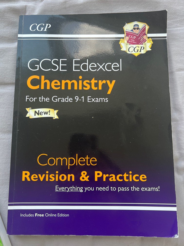 CGP GCSE Edexcel Chemistry for the grade 9-1 exams, 興趣及遊戲, 書本 & 文具, 書本及 ...
