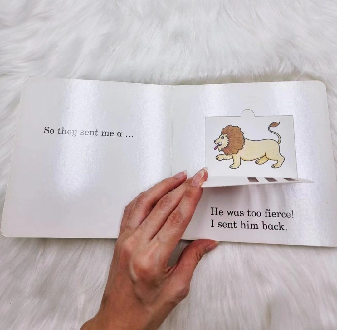 CLEARANCE DEAR ZOO kids story book (flip book), Hobbies & Toys, Books ...