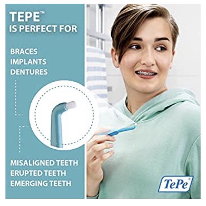 Compact Tepe Tuft Molar Tooth Brush / CTS Super interface, Beauty ...