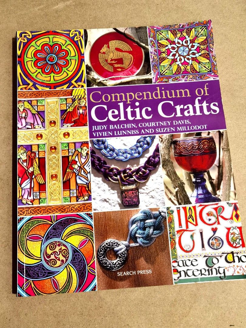 Compendium Of Celtic Crafts Art Design Calligraphy Book By Judy Balchin ...
