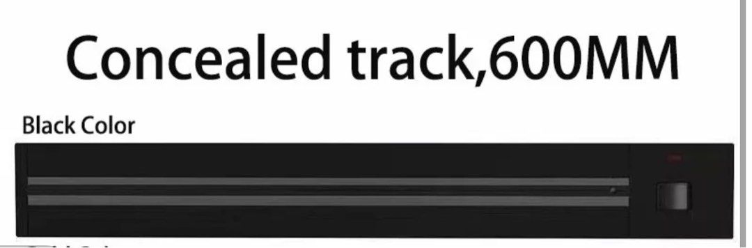 Concealed Power Track w 4 plugs (Black), Furniture & Home Living ...