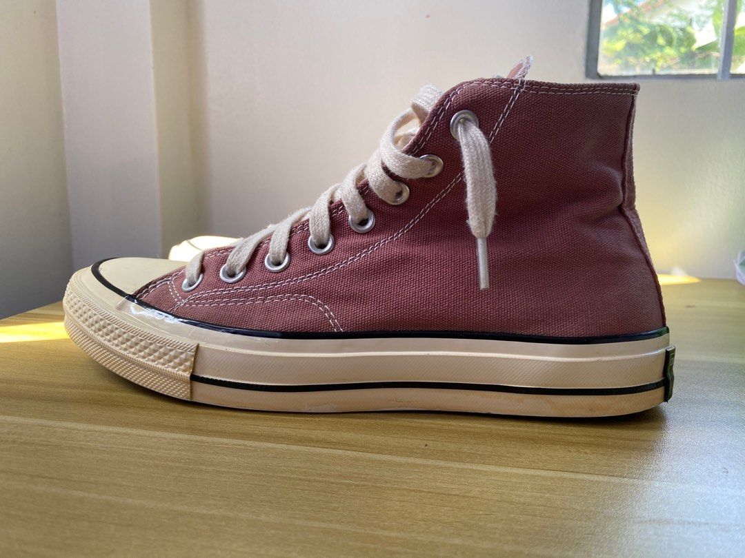 Converse Chuck 70's High Old Rose, Women's Fashion, Footwear, Sneakers ...