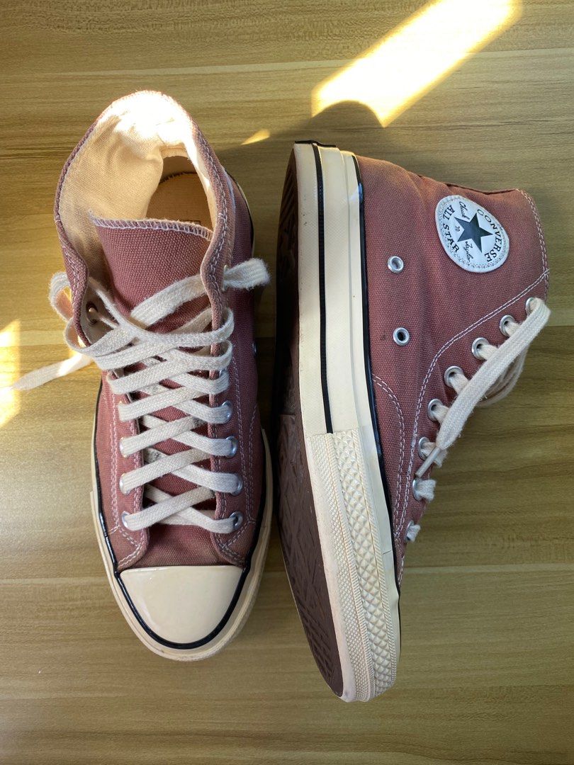 Converse Chuck 70's High Old Rose, Women's Fashion, Footwear, Sneakers ...