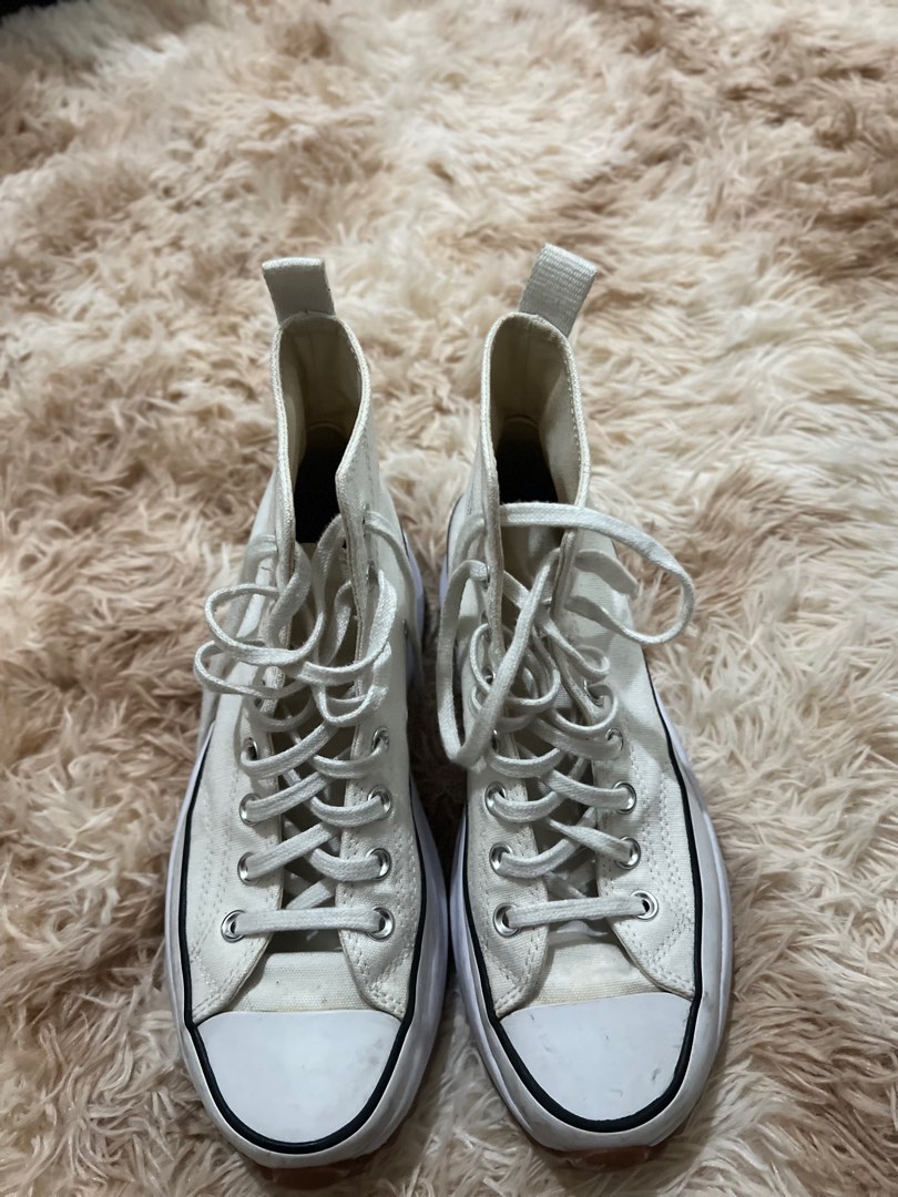 CONVERSE Run Star Hike Platform High Cut Sneakers, Women's Fashion ...