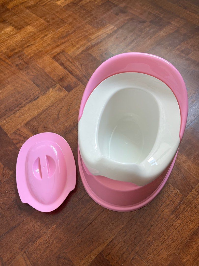 Cute pink toilet potty, Babies & Kids, Bathing & Changing, Toilet ...