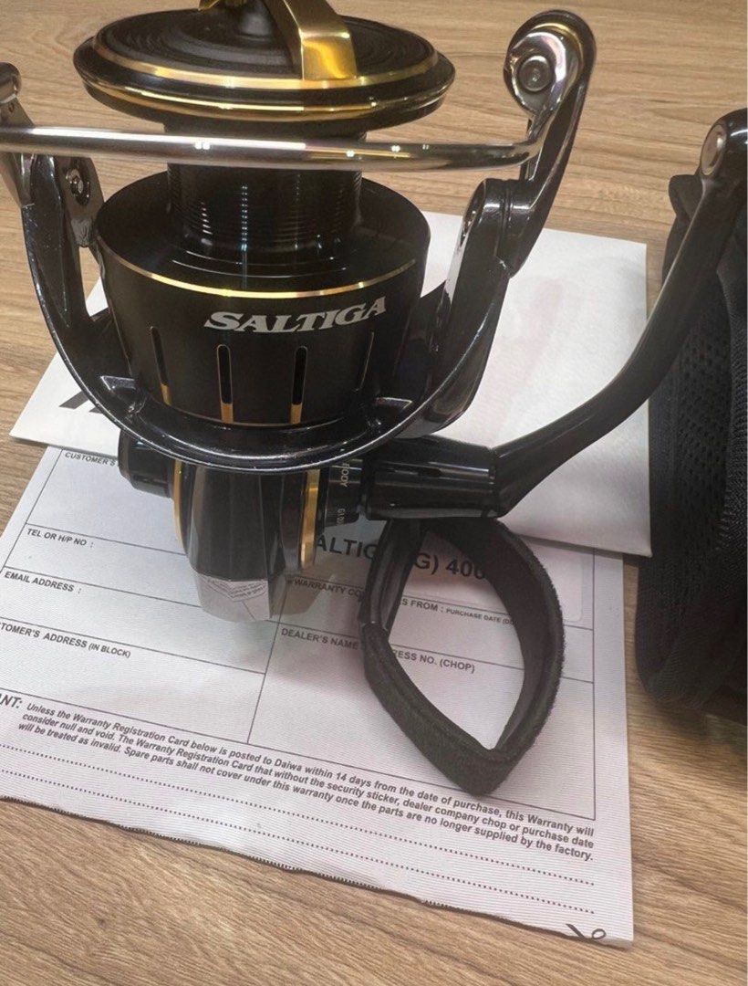 Daiwa saltiga 4000-XH, Sports Equipment, Fishing on Carousell
