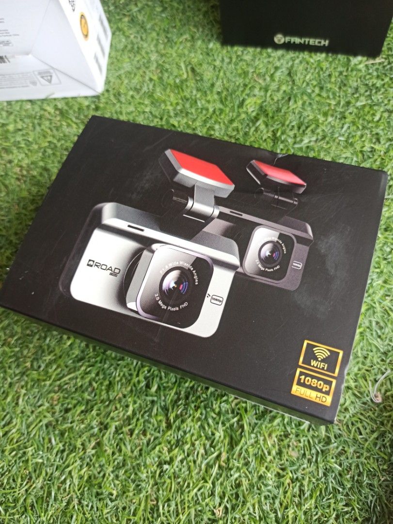 Dashcam wifi camera depan & belakang, Photography, Video Cameras on ...