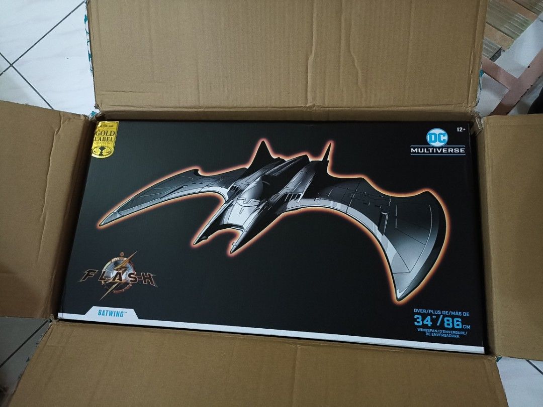 Dc multiverse gold label batman batwing the flash movie, Hobbies & Toys ...