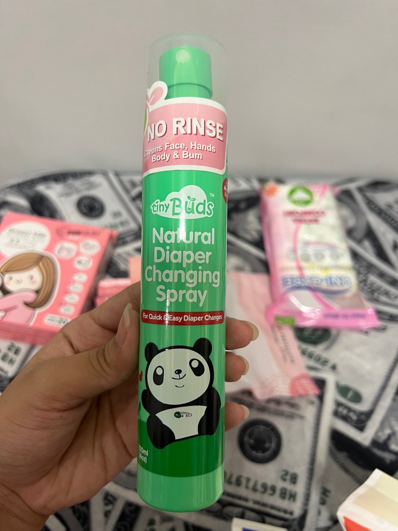 Diaper changing spray, Babies & Kids, Bathing & Changing, Baby ...