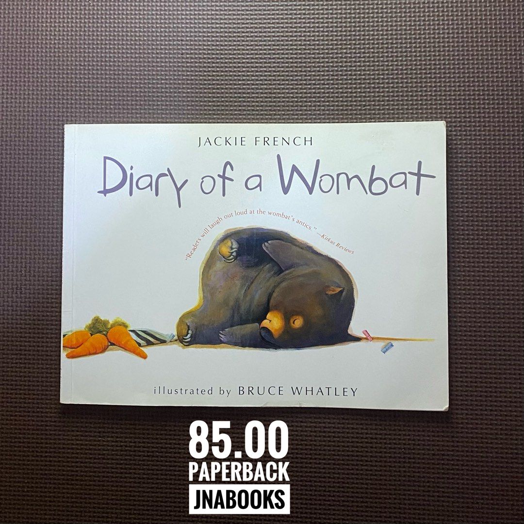 Diary of a Wombat, Hobbies & Toys, Books & Magazines, Children's Books ...