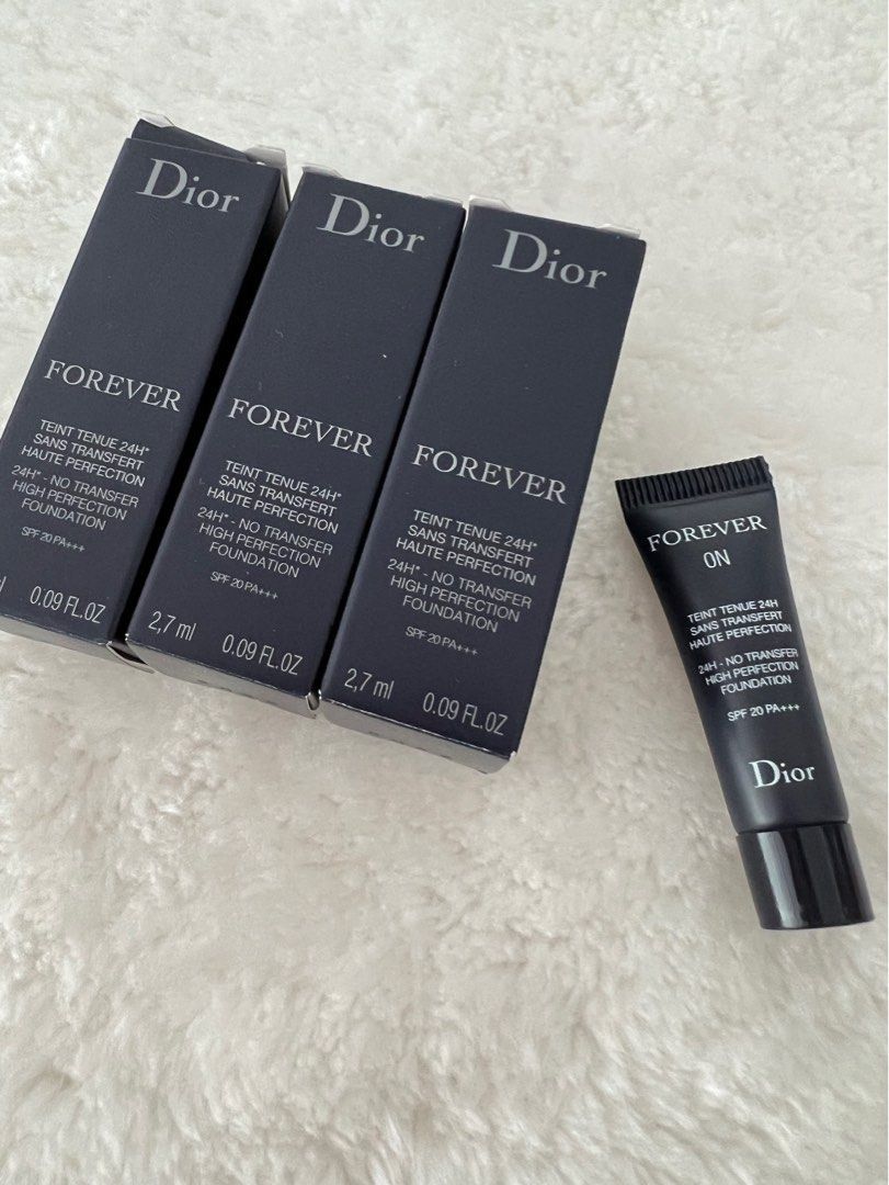 Dior Forever Skin Matte 24H Foundation 2.7ml (Travel Size) 0N (Neutral), Beauty & Personal Care ...