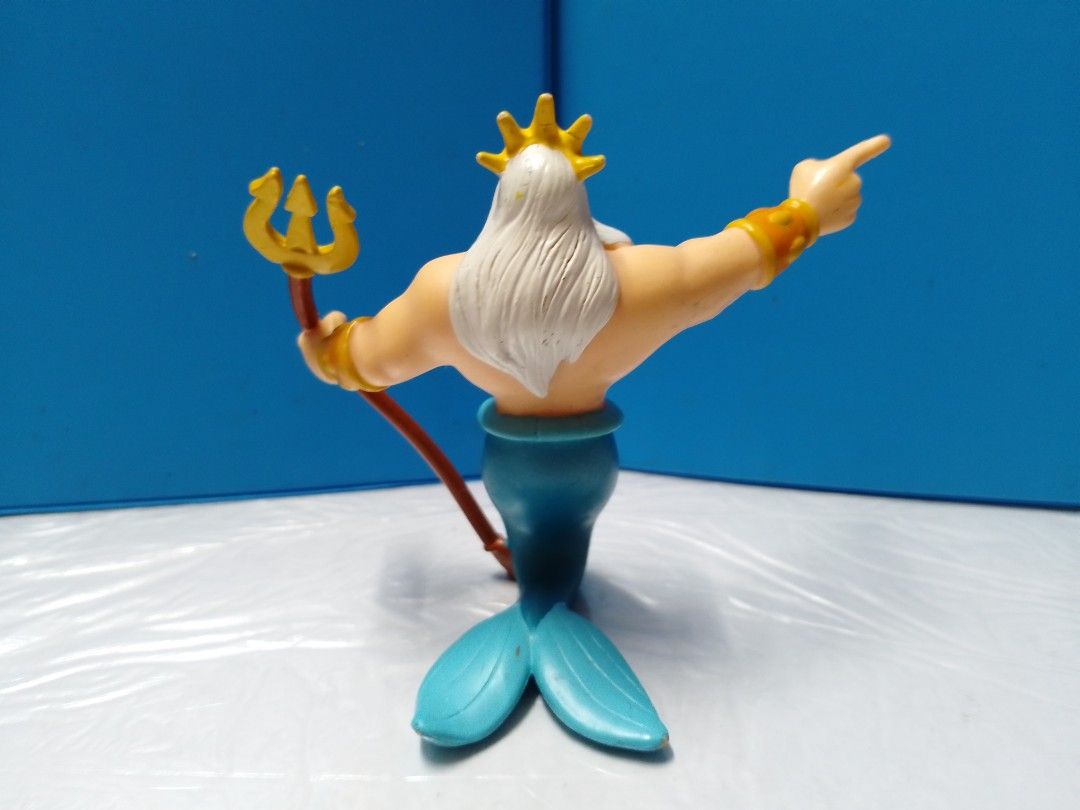Disney The Little Mermaid- King Triton PVC Figure, Hobbies & Toys, Toys ...