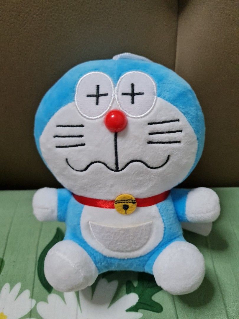 Doraemon plushie soft toy, Hobbies & Toys, Toys & Games on Carousell