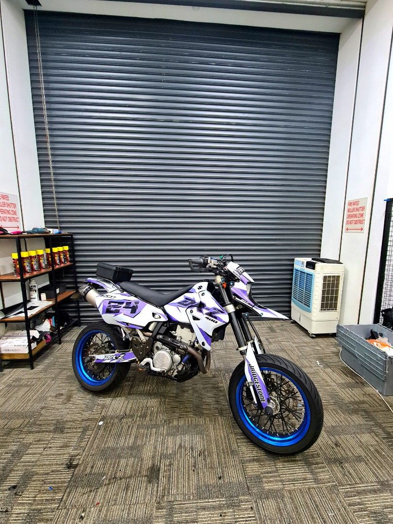 Drz Decal, Motorcycles, Motorcycle Accessories on Carousell