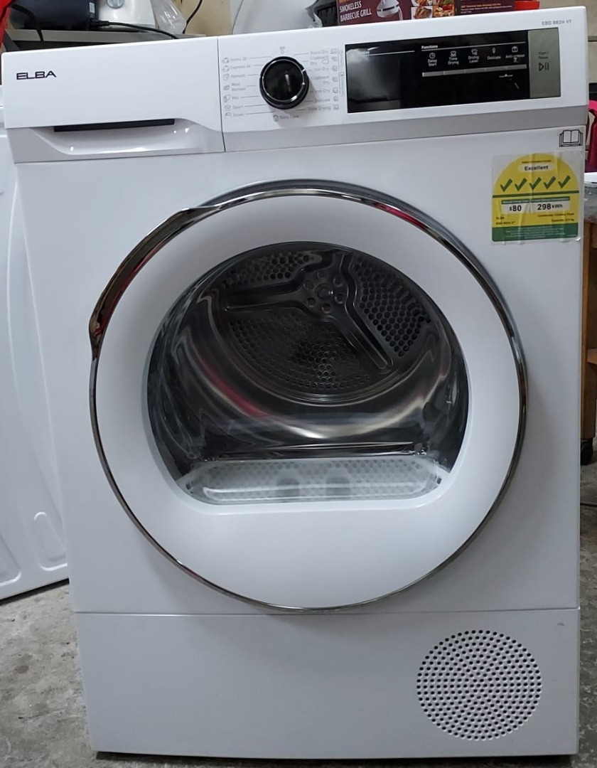 ELBA 8KG HEAT PUMP DRYER - Refurbished Set, TV & Home Appliances ...