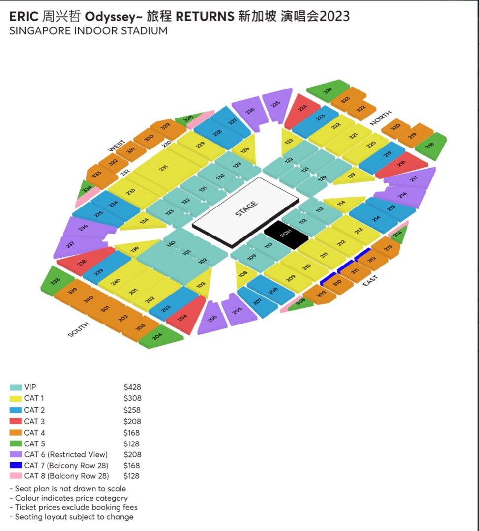 ERIC CHOU SG CONCERT, Tickets & Vouchers, Event Tickets on Carousell