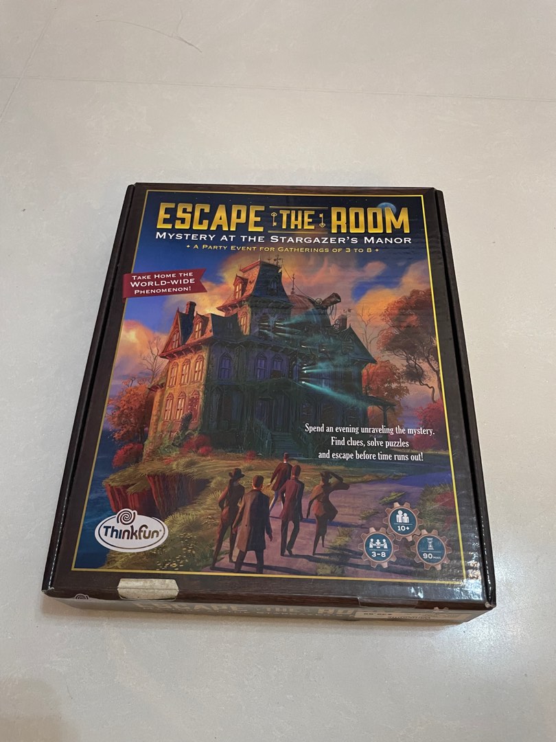 Escape the Room(Board Game), Hobbies & Toys, Toys & Games on Carousell