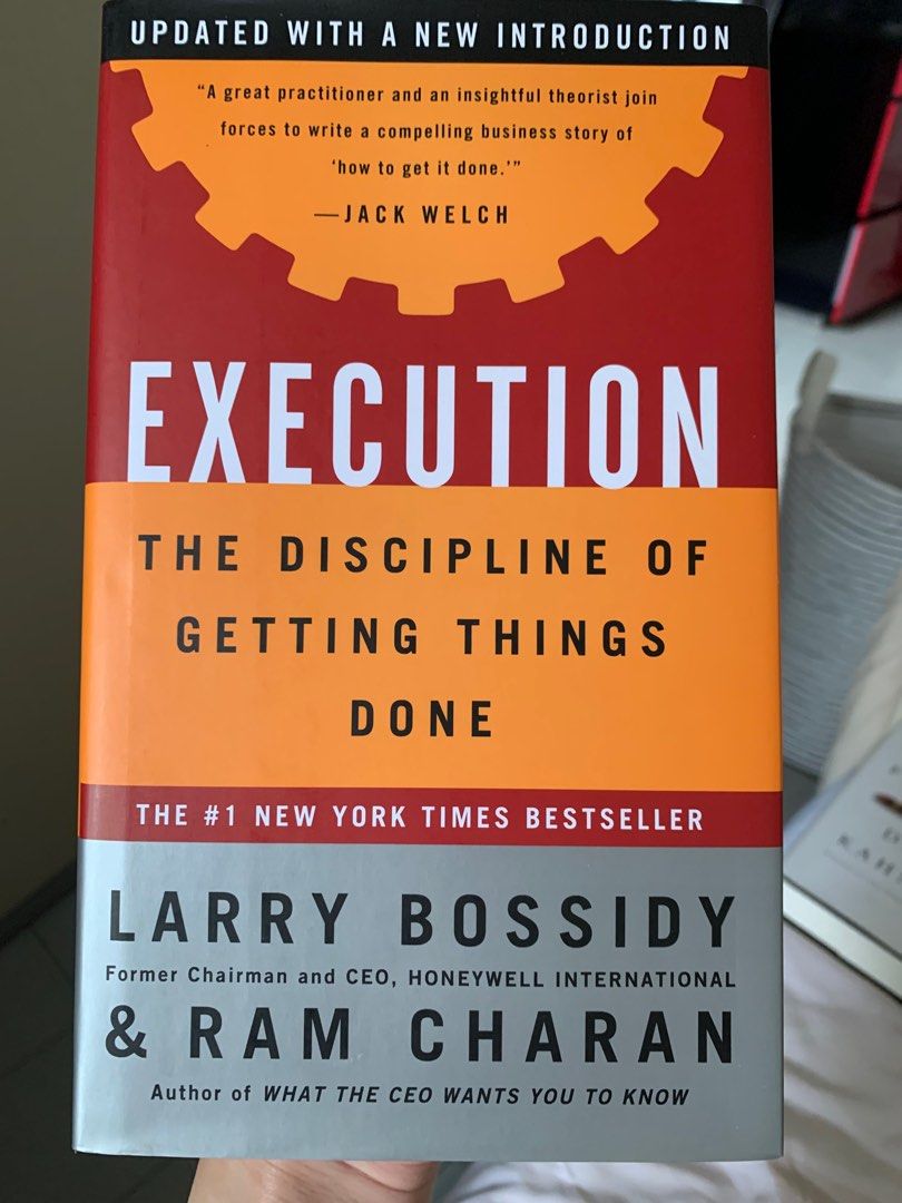Execution - The discipline of getting things done, Hobbies & Toys ...