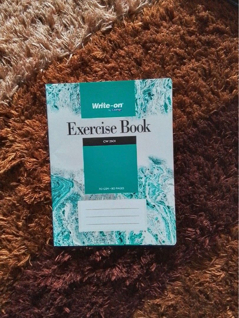 Exercises book, Hobbies & Toys, Stationery & Craft, Stationery & School ...