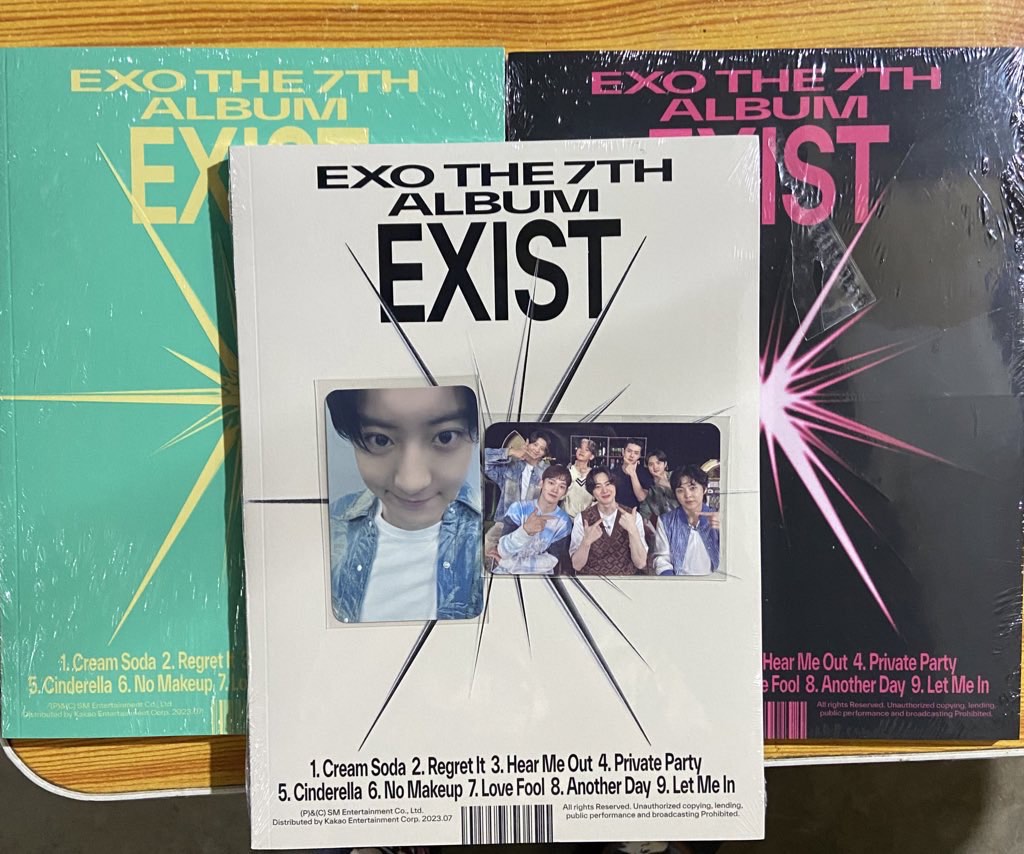 EXO EXIST UNBOXING EVENT, Hobbies & Toys, Memorabilia & Collectibles, K ...