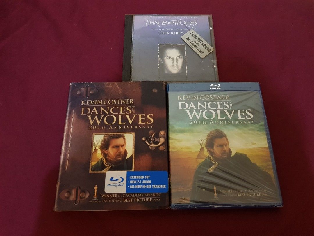 Extended Cut 20th Anniversary Edition Of Dances With Wolves Original ...