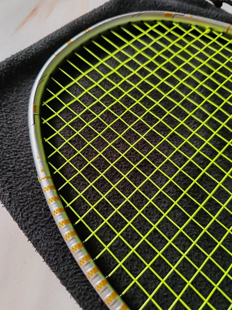 Felet TJ - 1000 Speed Badminton Racket with Felet Ultrasonic 63 string ...