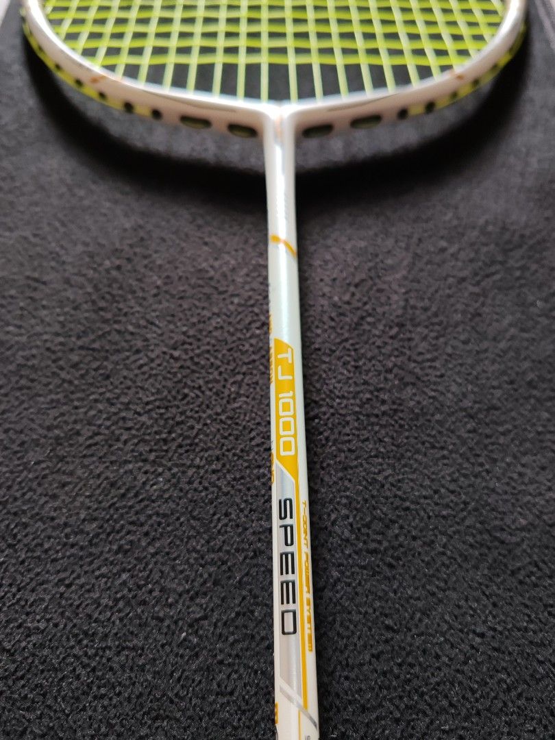 Felet TJ - 1000 Speed Badminton Racket with Felet Ultrasonic 63 string ...