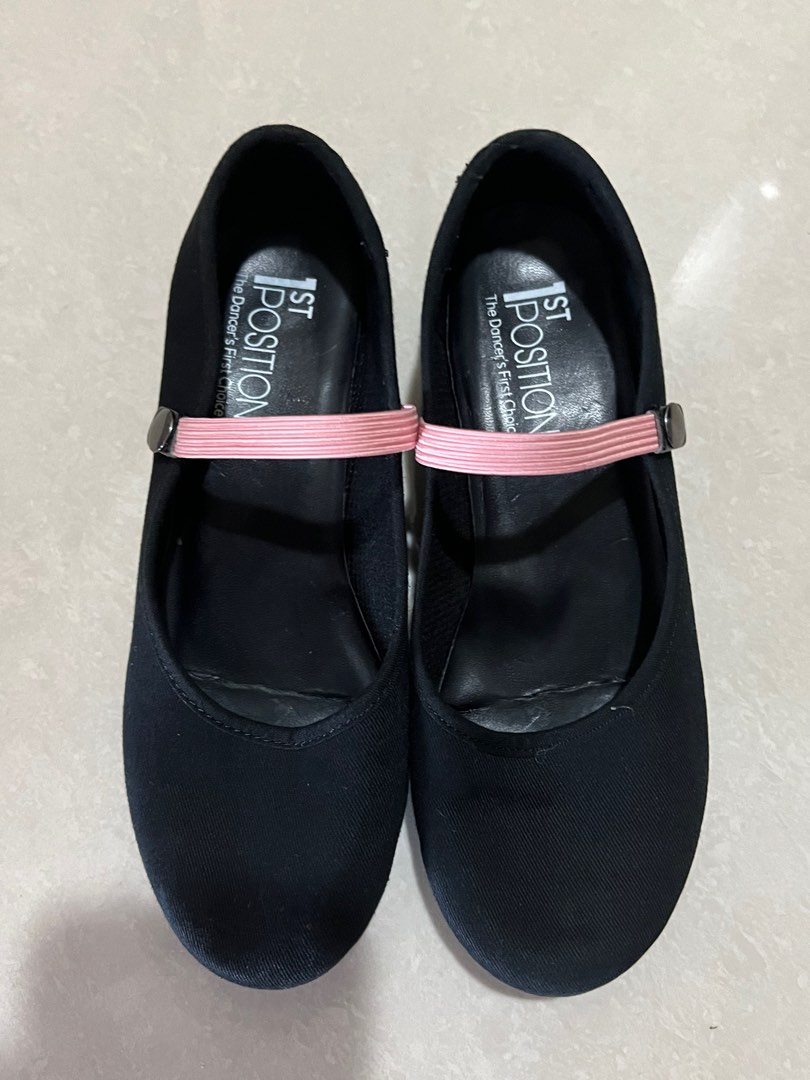 First position ballet character shoes, Women's Fashion, Footwear, Heels ...