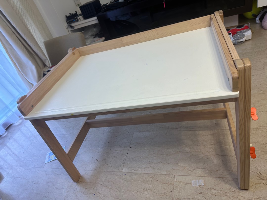 Flisat Ikea kids Study Table, Furniture & Home Living, Furniture ...
