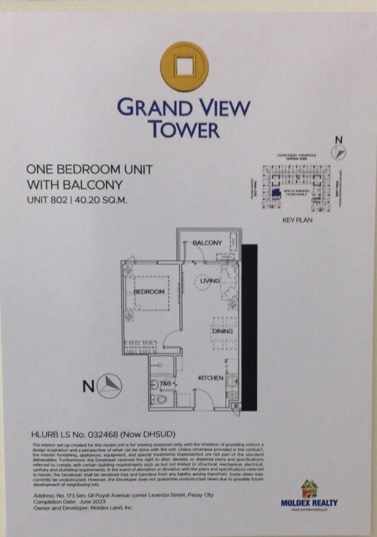 Grand View Tower 2 BR For Sale at Pasay City, Property, For Sale ...