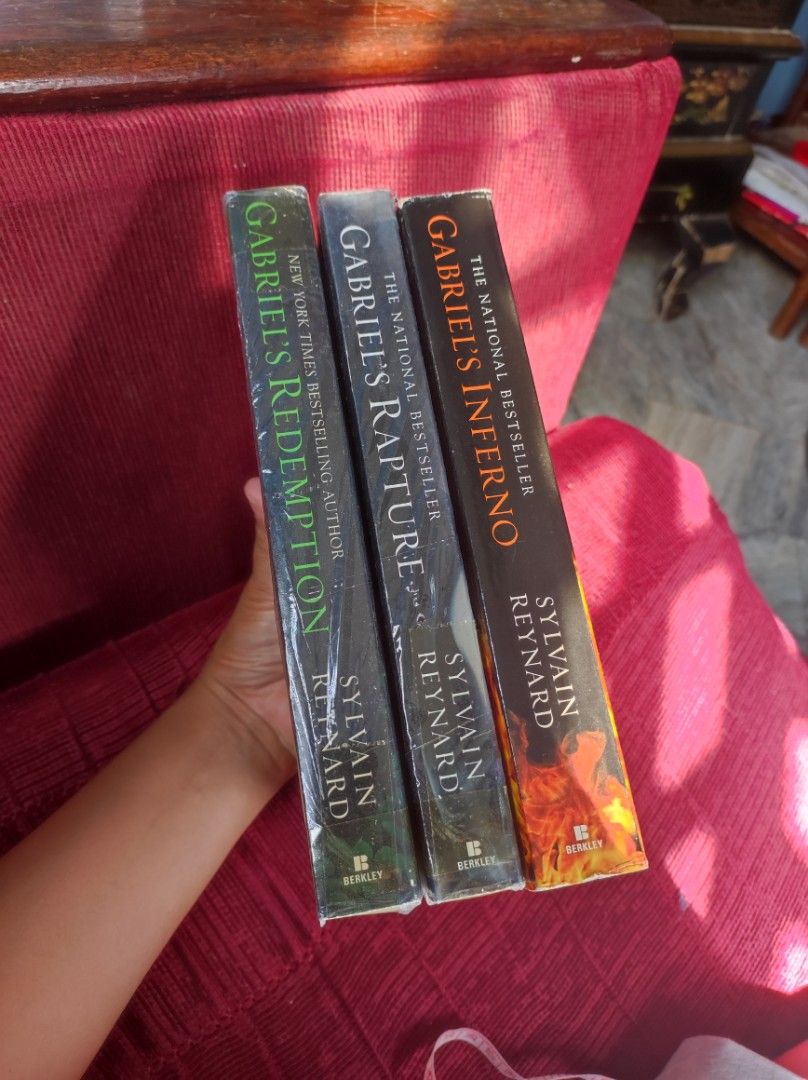 Gabriel's Inferno trilogy, Hobbies & Toys, Books & Magazines, Fiction ...