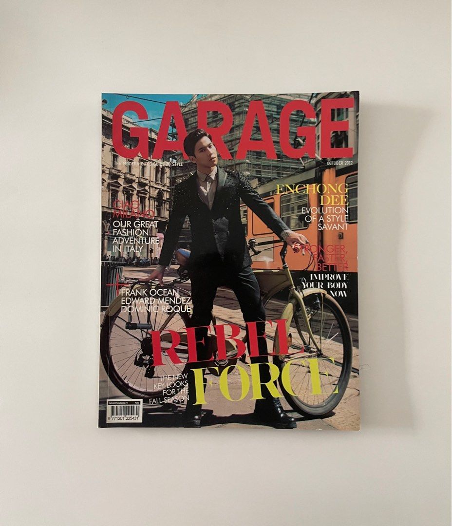 Garage Magazine Enchong Dee Issue, Hobbies & Toys, Books & Magazines ...