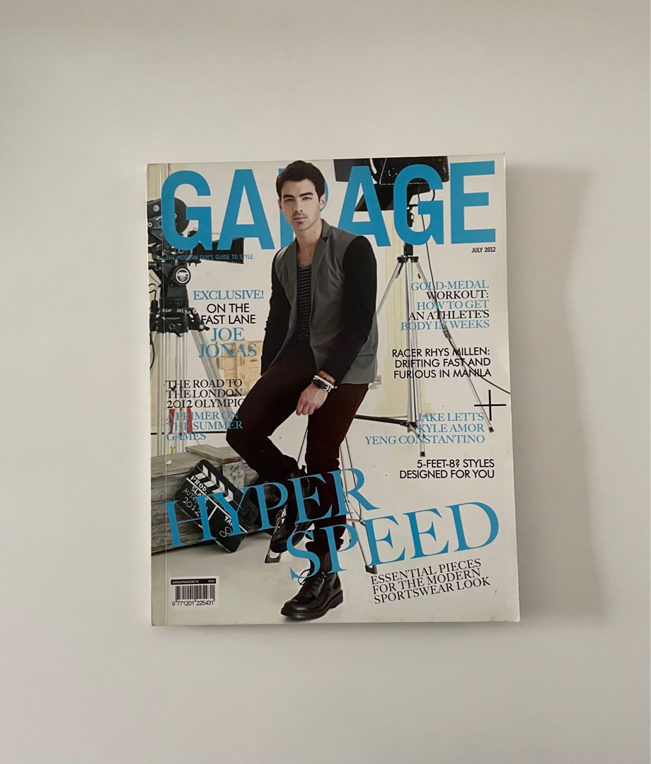 Garage Magazine Joe Jonas Issue, Hobbies & Toys, Books & Magazines ...