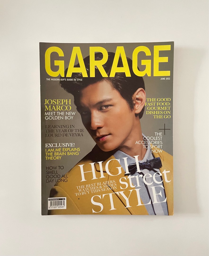 Garage Magazine Joseph Marco Issue, Hobbies & Toys, Books & Magazines ...