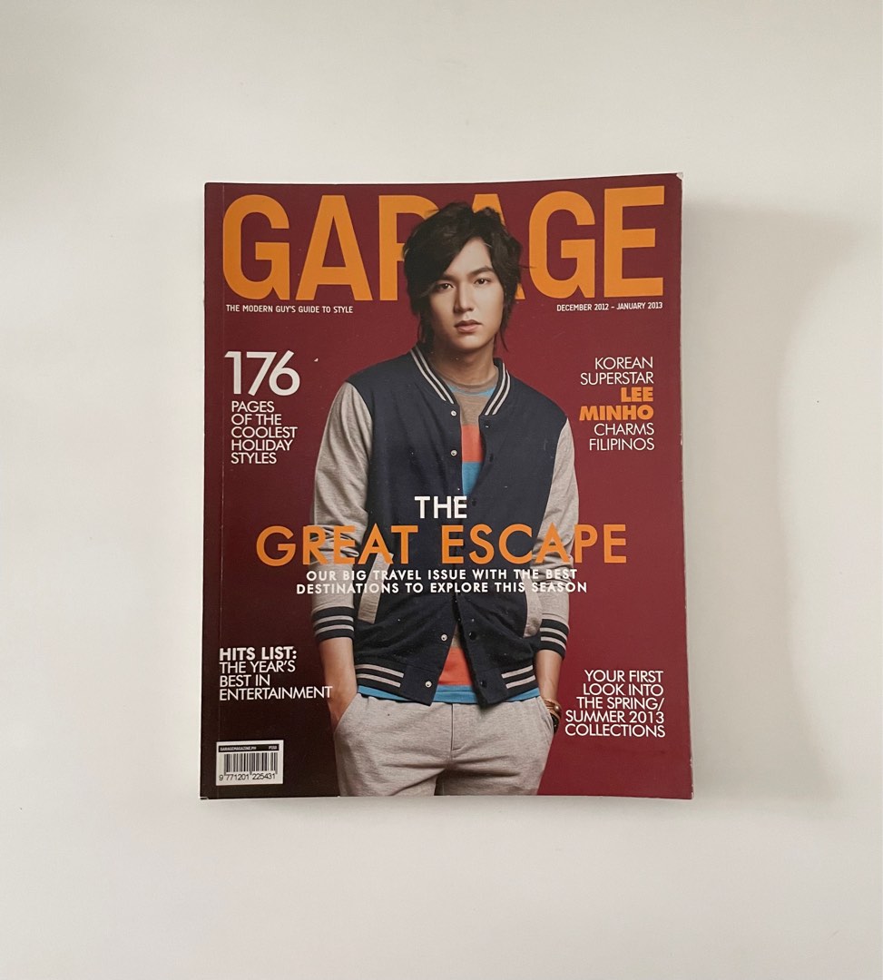Garage Magazine Lee Minho Issue, Hobbies & Toys, Books & Magazines ...
