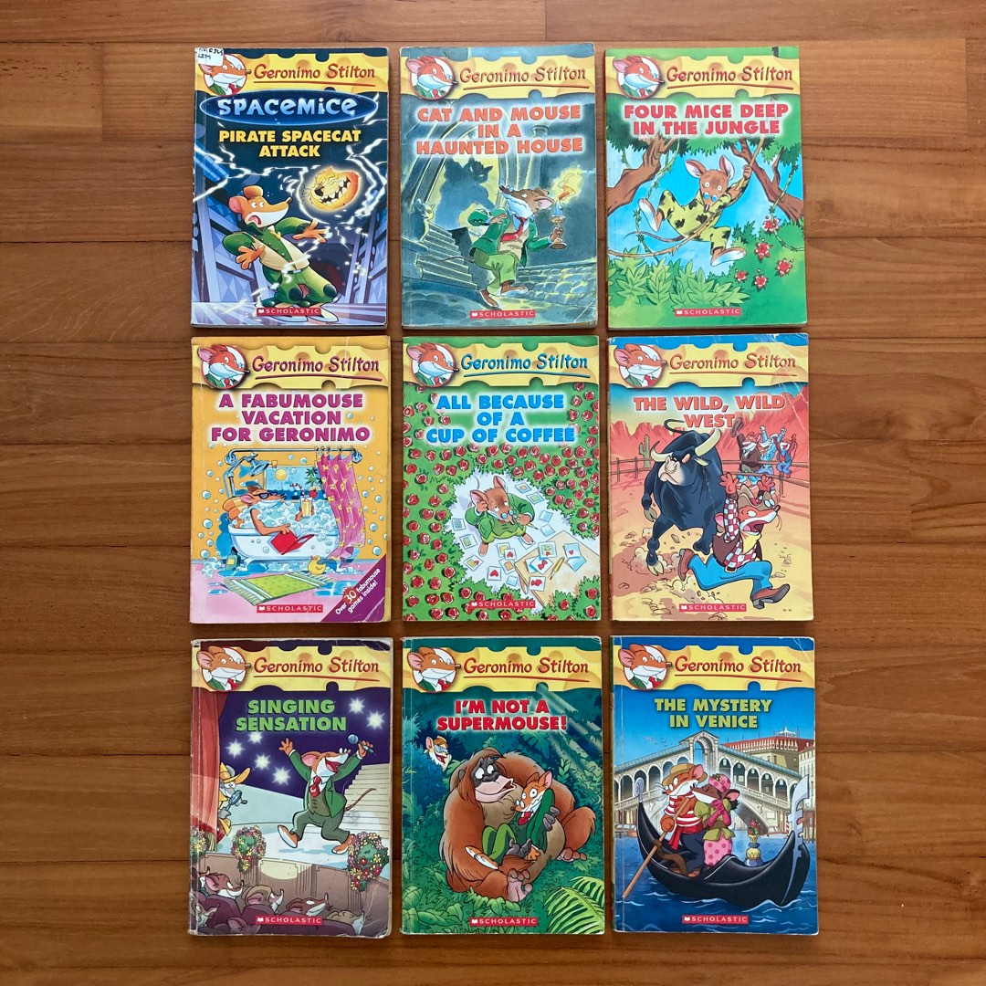 Geronimo Stilton Books, Hobbies & Toys, Books & Magazines, Children's ...
