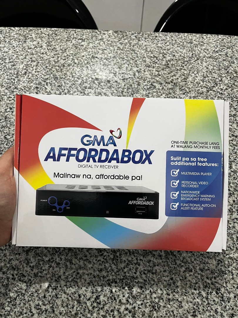 GMA AFFORDABOX, Mobile Phones & Gadgets, Other Gadgets on Carousell