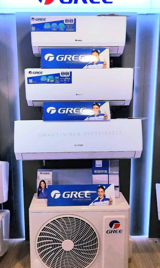GREE INVERTER AIRCON SPLITTYPE, TV & Home Appliances, Air Conditioning and Heating on Carousell