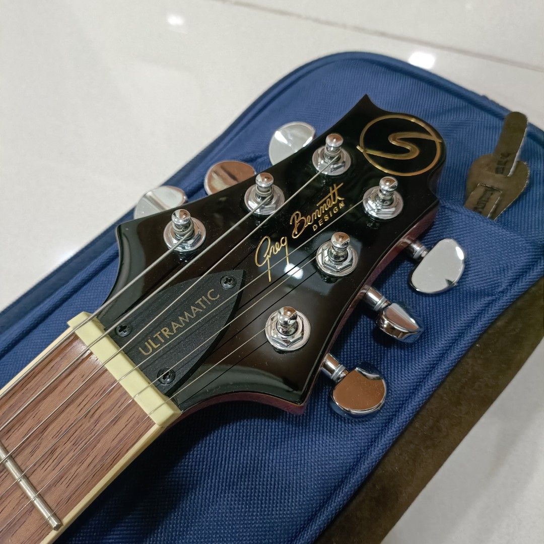 PRS SE styled Greg Bennett Ultramatic UM3 Samick electric guitar ...