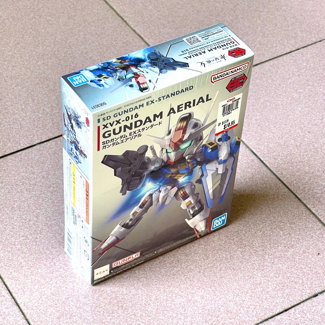 GUNDAM AERIAL SD GUNDAM STANDARD, Hobbies & Toys, Toys & Games on Carousell