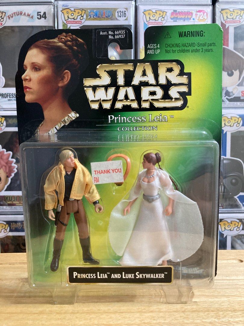 Hasbro Star Wars Princess Leia Collection Princess Leia & Luke Skywalker Figures, Hobbies & Toys ...
