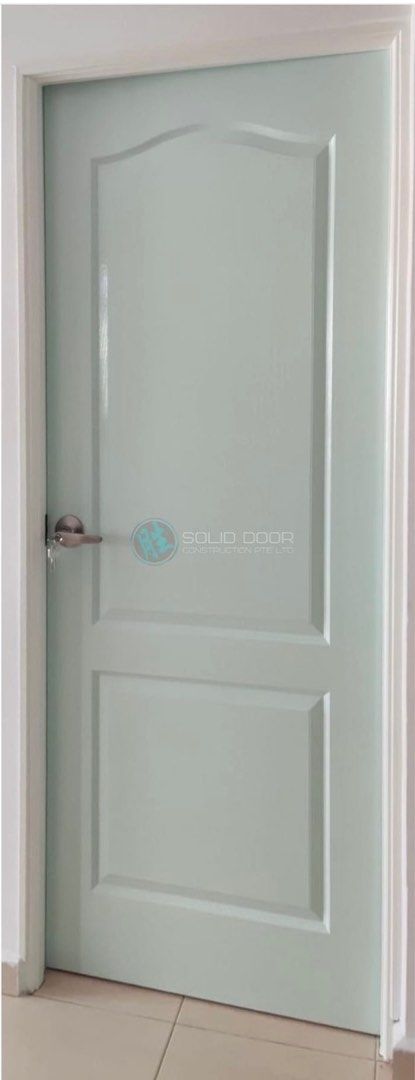 HDB Timber Chipboard Door, Furniture & Home Living, Security & Locks ...