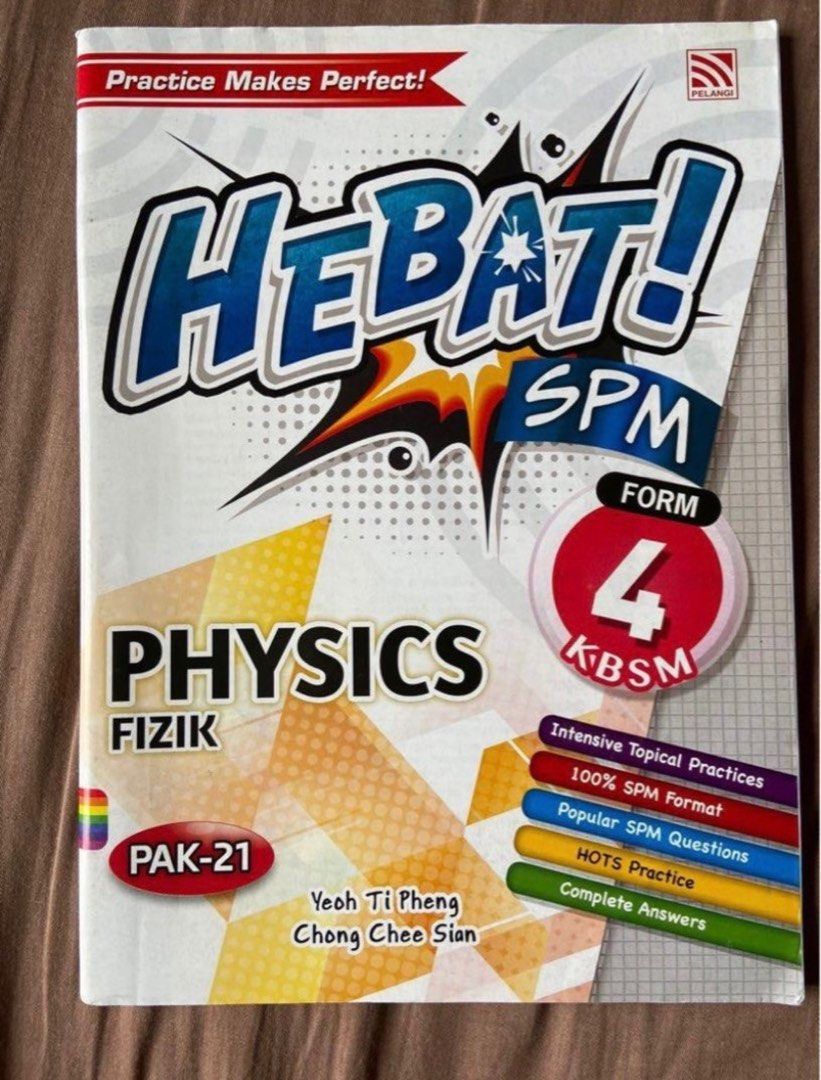 HEBAT Physics Form 4 By Pelangi Books spm exercise book, Hobbies & Toys ...