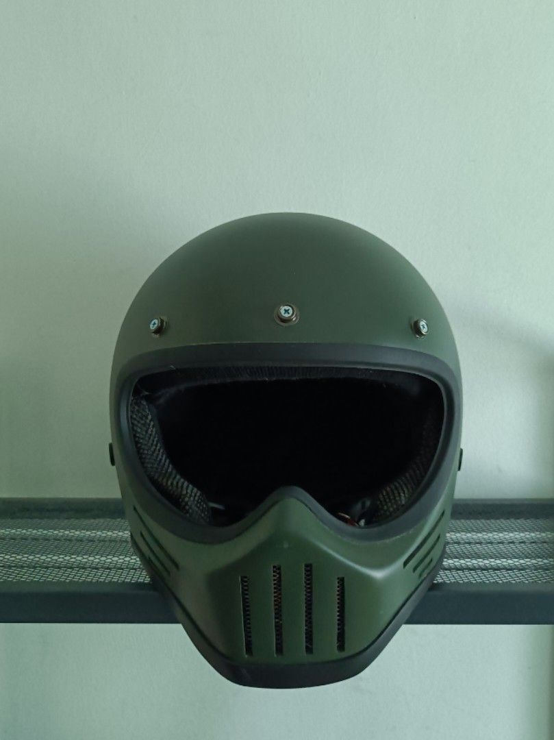 Helmet Cafe Racer, Motorbikes on Carousell