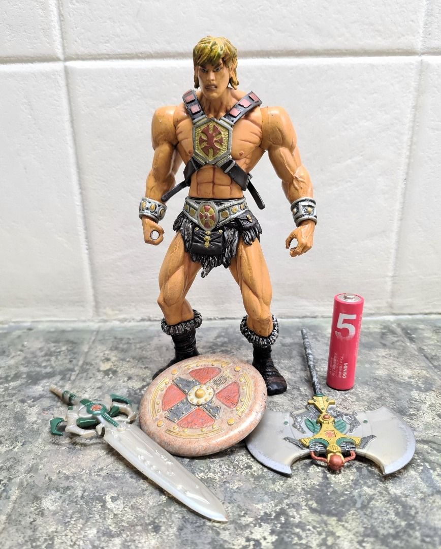 HE-MAN (Custom Painted) - 2003 Mattel 200X Masters Of The Universe ...