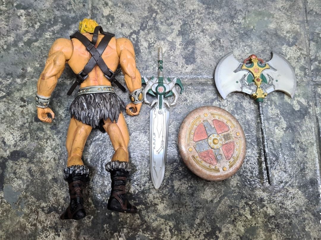 HE-MAN (Custom Painted) - 2003 Mattel 200X Masters Of The Universe ...